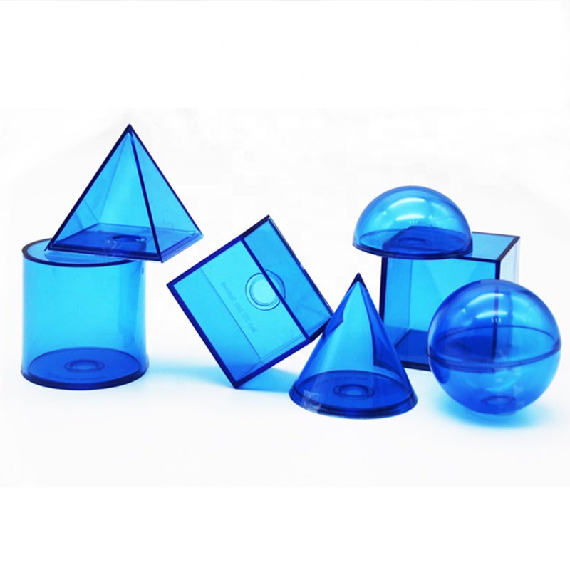 conic section teaching model, Geo Solids Set Transparent Geometry model ...