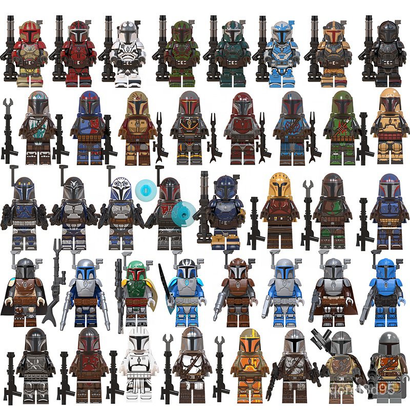 Hot Sale WM Blocks Space Heavy Infantry The Mandalorian Paz Vizla Baby ...