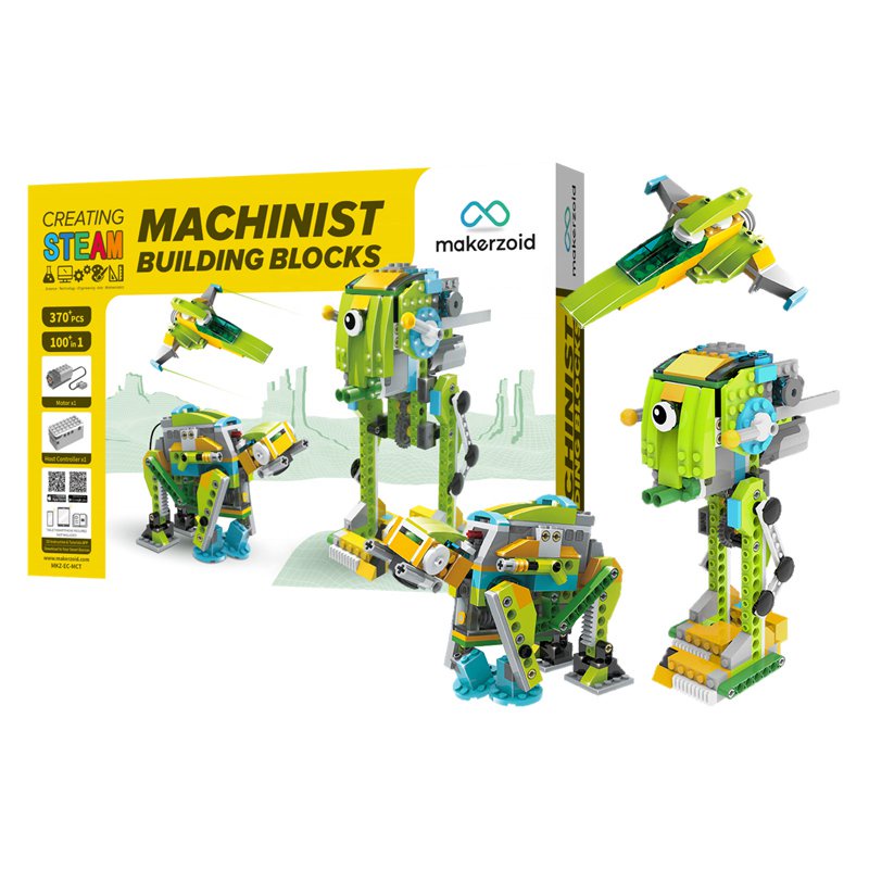 Creative STEM Robot Building Blocking Brick Smart Intelligent Robot ...