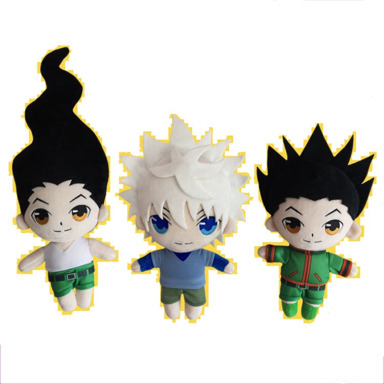 20CM Plush Figure Toys Anime HUNTER x HUNTER Cartoon Characters GON ...