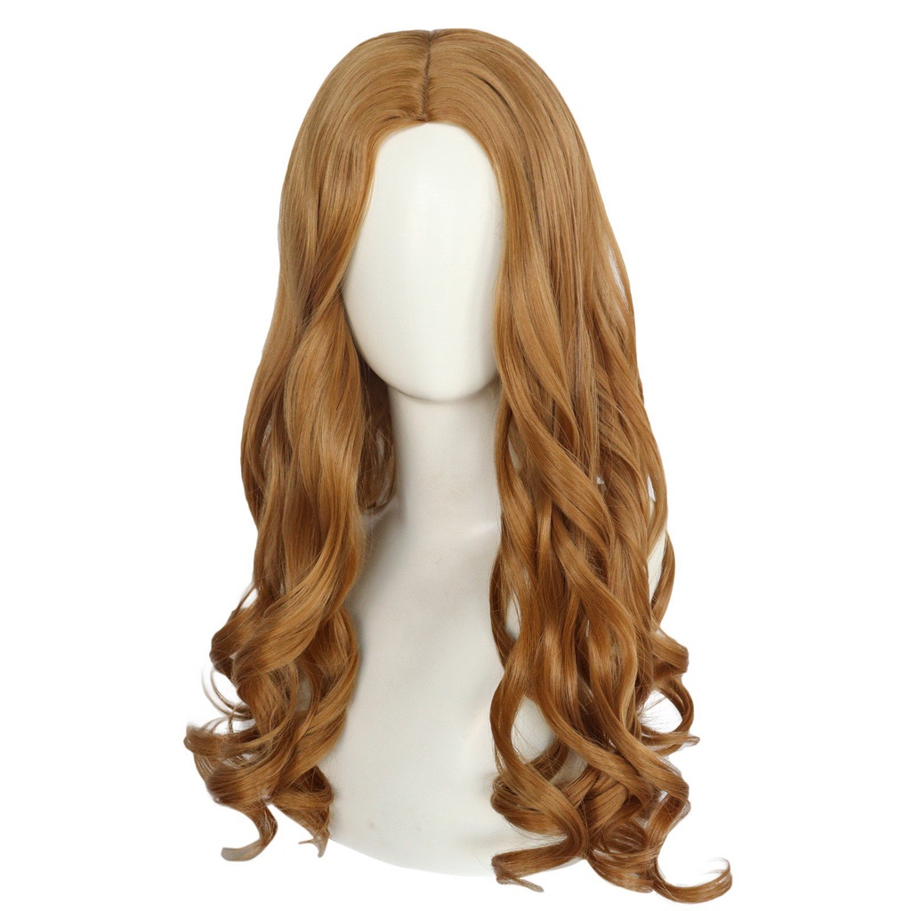 M3GAN Cosplay Costume Wig AI Doll Robots Megan Long Hair Heat Resistant ...