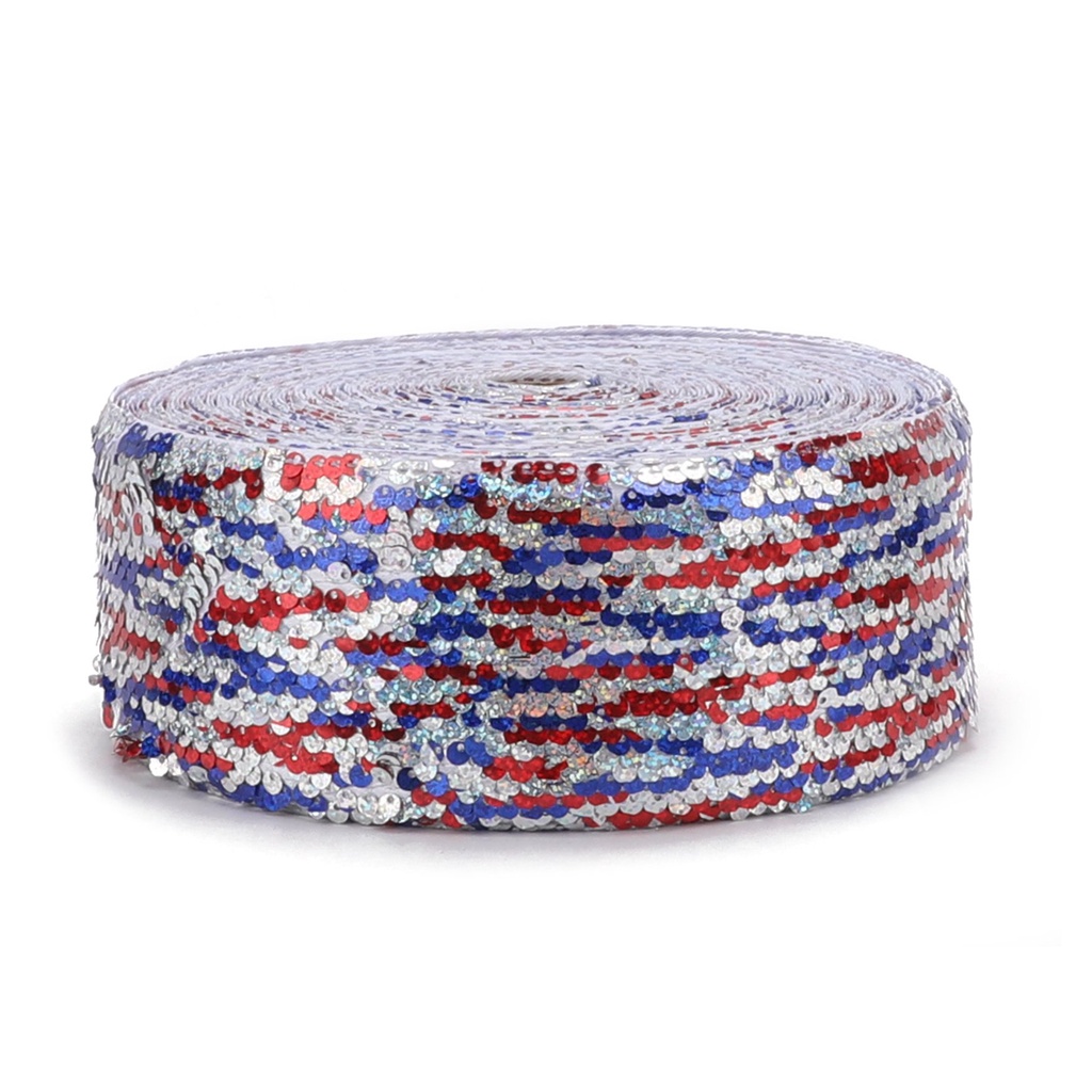 3 inch 75MM Hot Selling Listones Small Sequin Ribbon Velvet for Hair ...