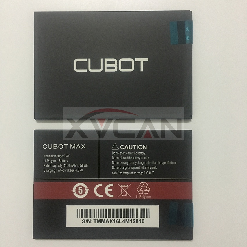 100% New Original CUBOT MAX Battery 4100mAh Replacement backup battery ...