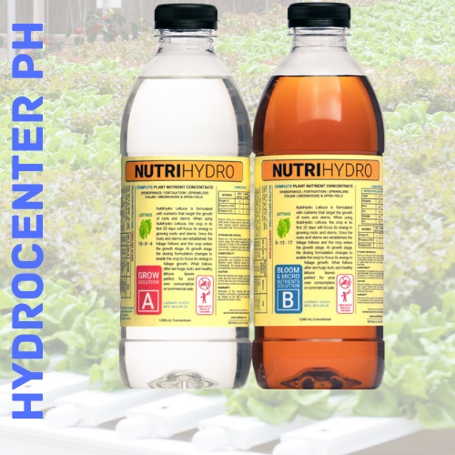 NUTRIHYDRO hydroponics nutrient solutions LETTUCE FORMULA | Shopee ...