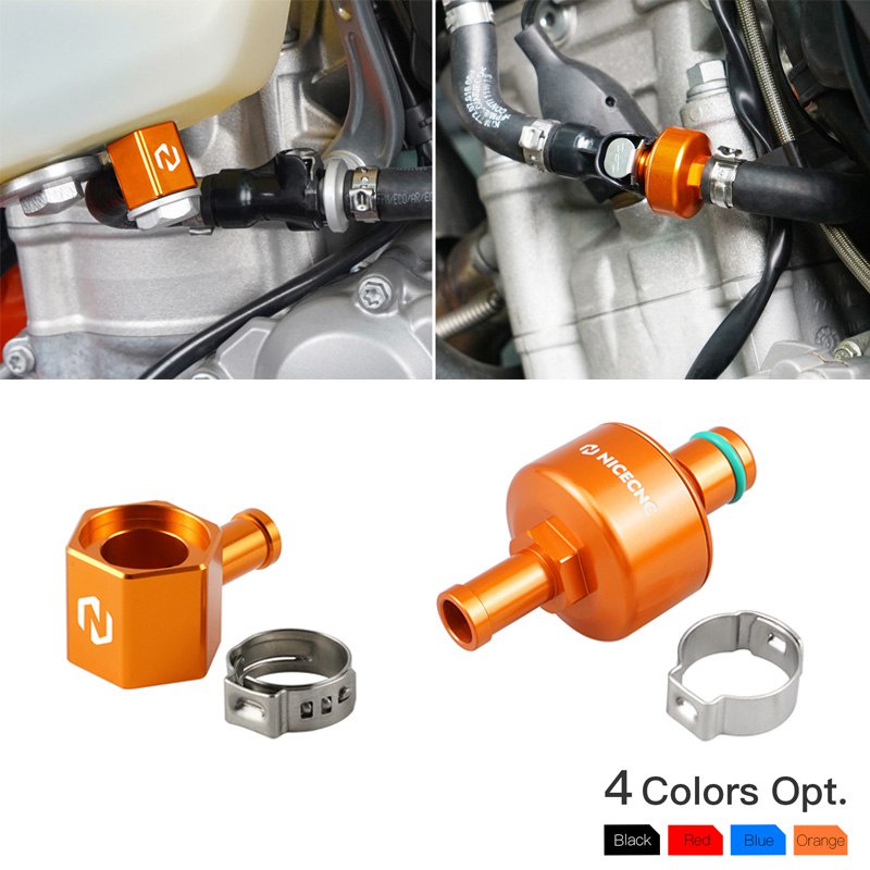 Fuel Filter & Fuel Line Tank Connector For KTM 150 250 300 EXC XCW XC 6 ...