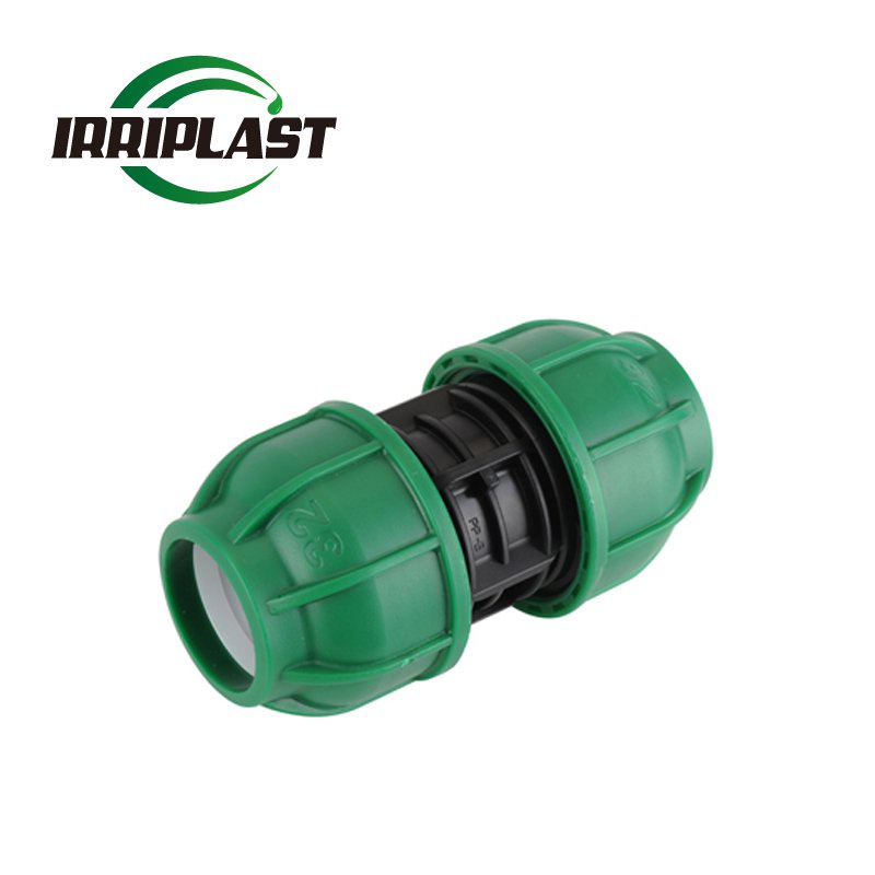 pp coupling HDPE Pipe PP Compression Fittings Plastic Clamp Saddle for water supply PN10 Free ...