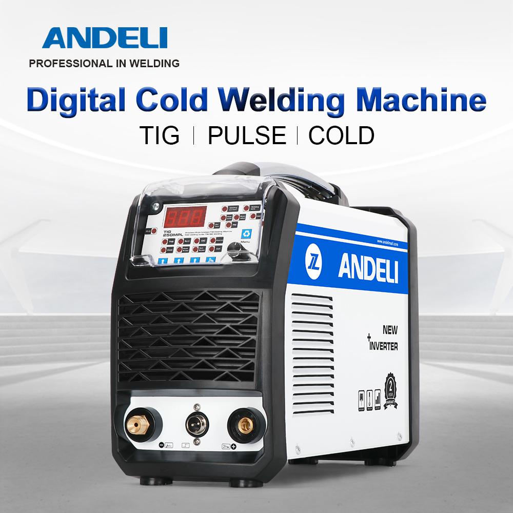 ANDELI 220V TIG-250 Series Cold Welding Machine TIG COLD PULSE CLEAN ...