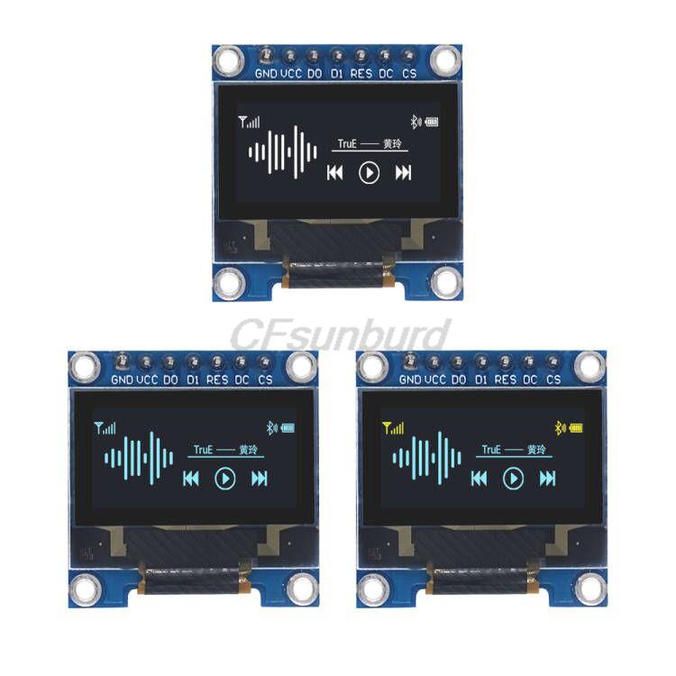 4pin 7pin SSD1306 White/Blue/Yellow Blue color 0.96 inch 128X64 OLED ... 4pin 7pin SSD1306 White/Blue/Yellow Blue color 0.96 inch 128X64 OLED ...