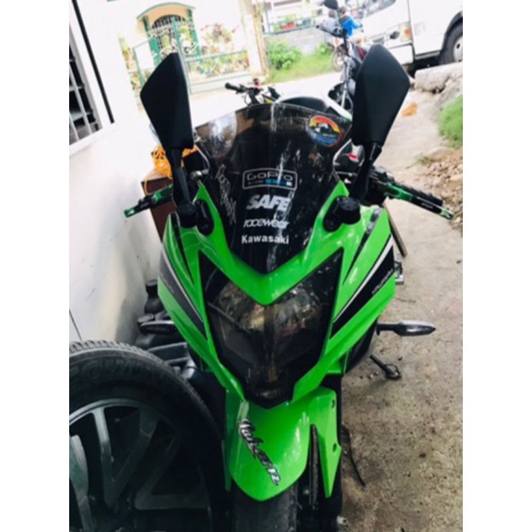 ๑ NINJA FOLDABLE SIDE MIRROR ( BOLTED ) REVIT TYPE R15 RS200 z200s ...