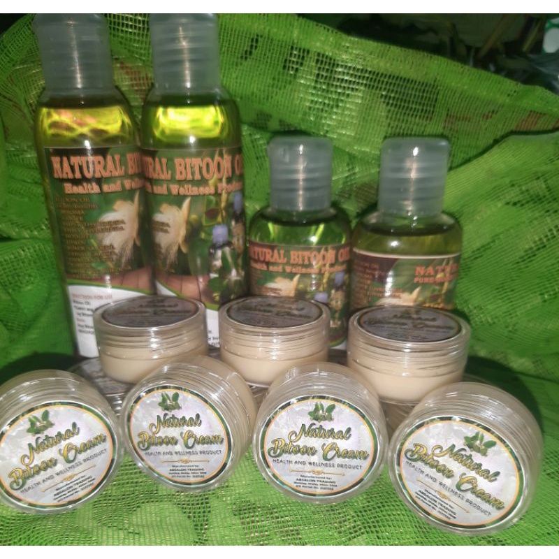 ♨BITOON OIL 60ml and Bitoon Cream 30g ( Gamot sa Bukol ) | Shopee ...