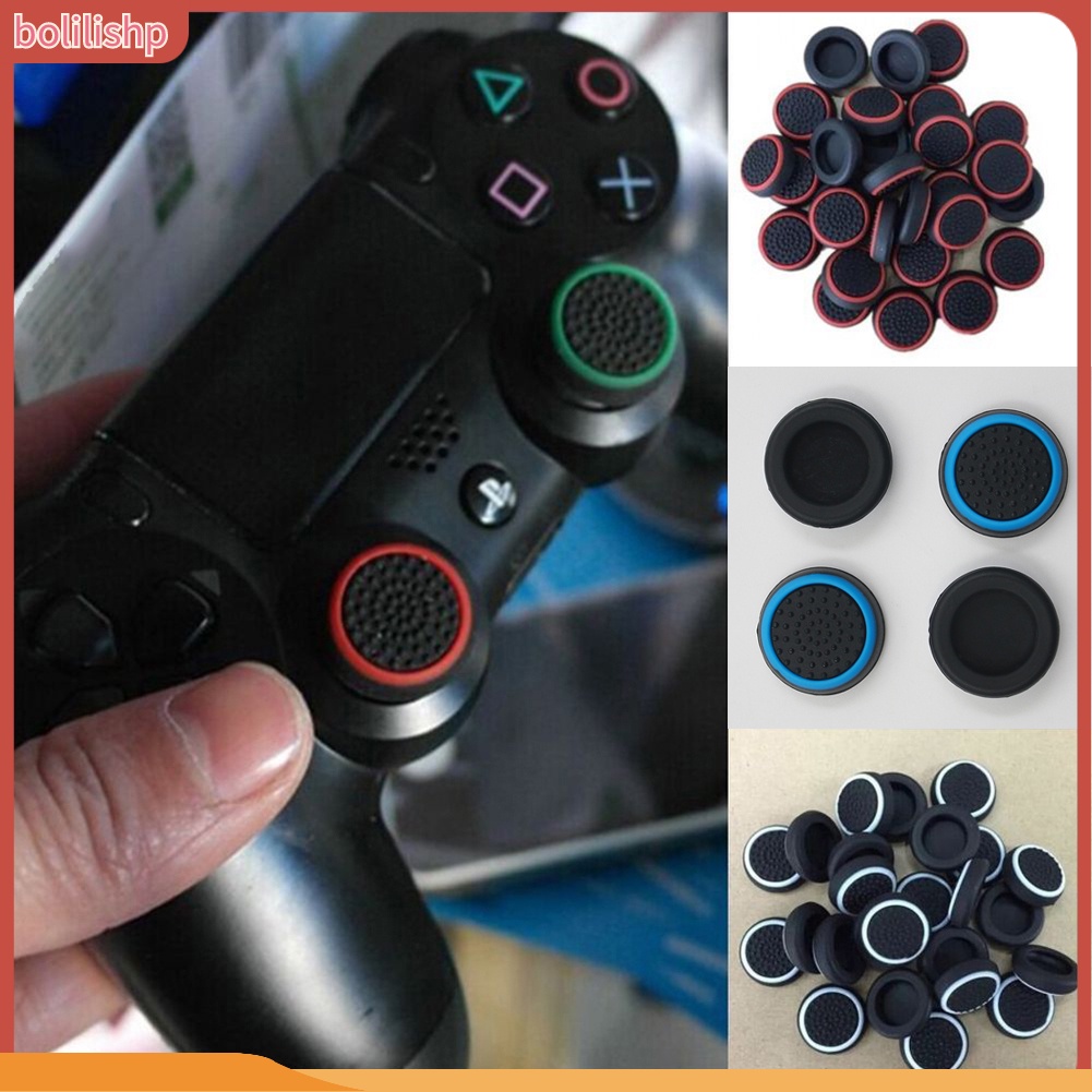 4Pcs Controller Thumb Silicone Stick Grip Cap Cover for PS3 PS4 XBOX ...