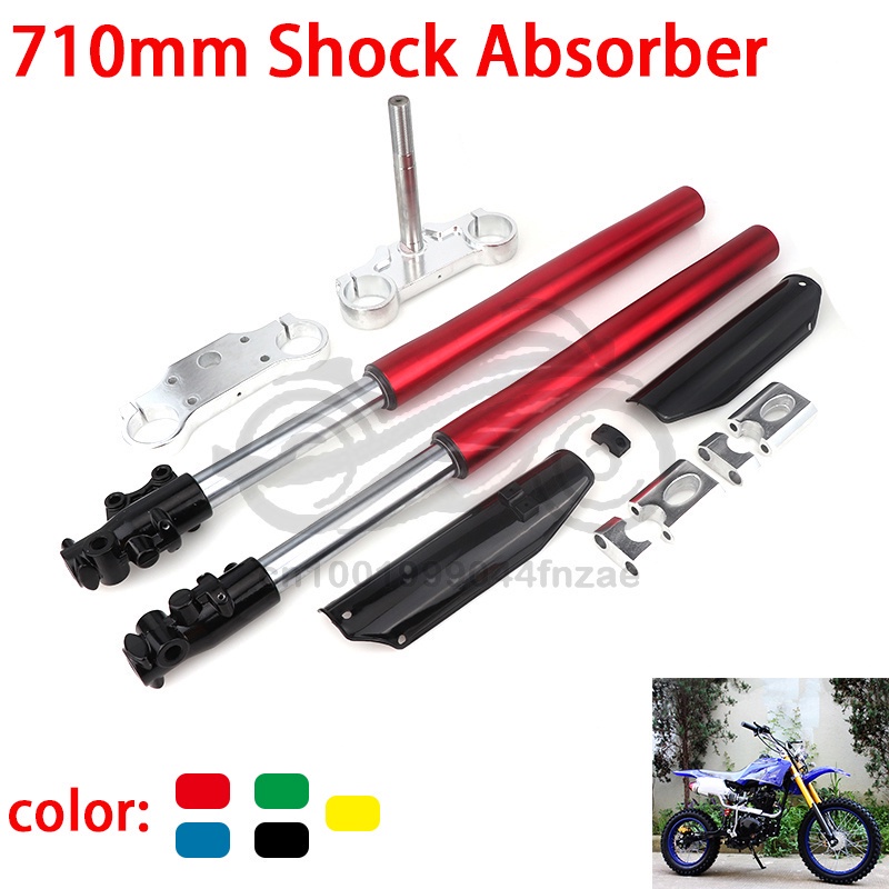 1 Set 710mm front fork inverted shock absorber assembly for Apollo ...
