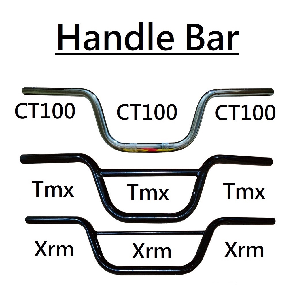 Handle Bar For Motorcycel - CT100/Xrm/Tmx | Shopee Philippines