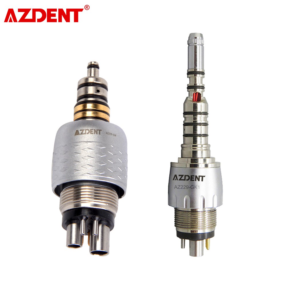 AZDENT Dental Roto Quick Style Fiber Optic Quick Coupling Coupler ...