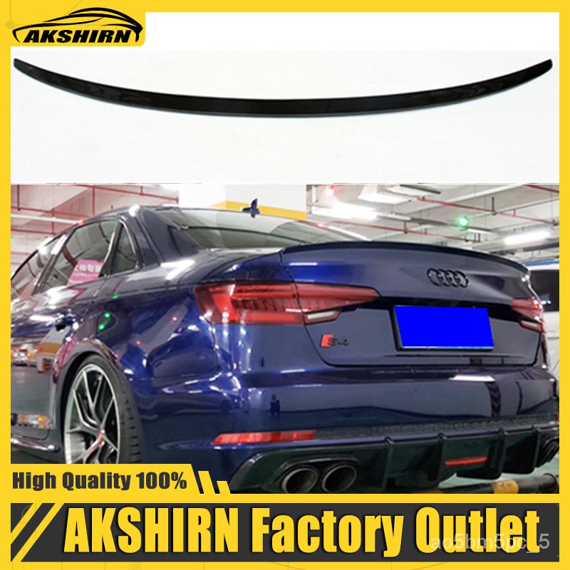 For Audi A4 B9 4 Door Sedan 2016 2017 2018 S4 Style High Quality Carbon ...