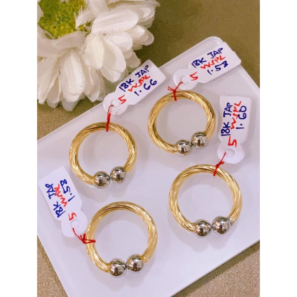 RING JAPAN GOLD 18K PAWNABLE | Shopee Philippines