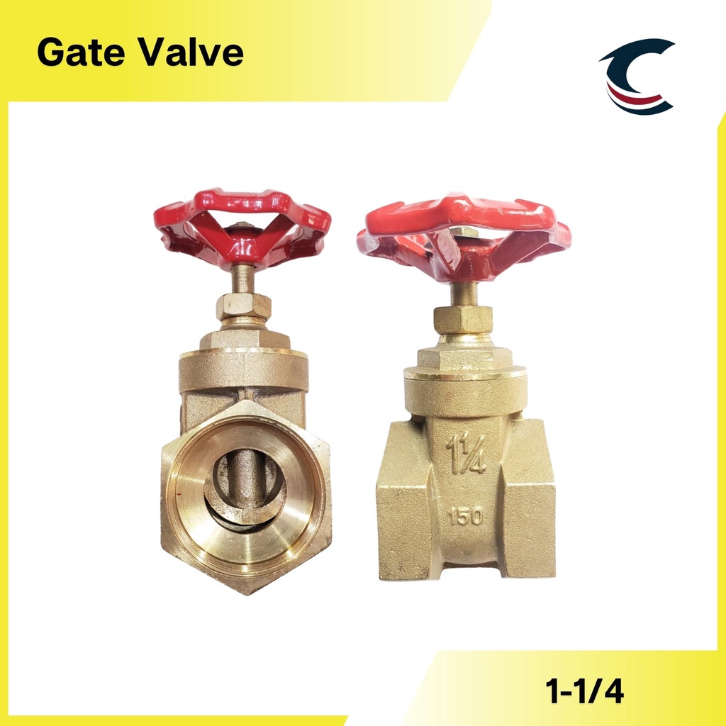♈heavy duty gate valve 1 1/4 (10pcs) | Shopee Philippines