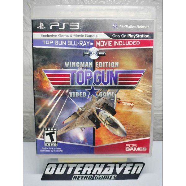 PS3 Top Gun The Video Game R1 (Wingman Edition) | Shopee Philippines