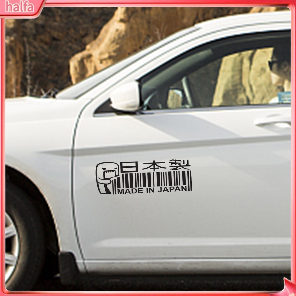 HALFA| Made In Japan Funny Car Truck Sticker JDM Window Glass Bumper ...