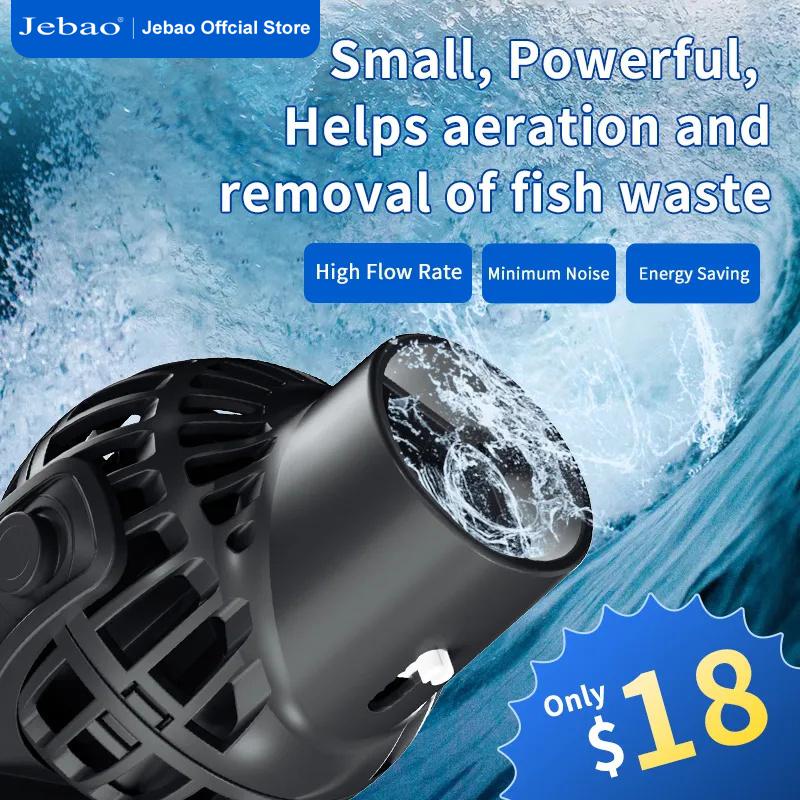 Jebao Circulation and Wave Pump Wavemaker Water Pump for Aquarium Fish Tank Ultra-Quiet 3000L/H ...