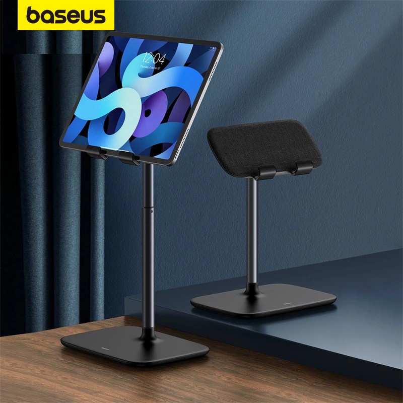 Baseus Tablet Desk Stand Black Desktop Phone Holder For Tablet Pad IPad ...