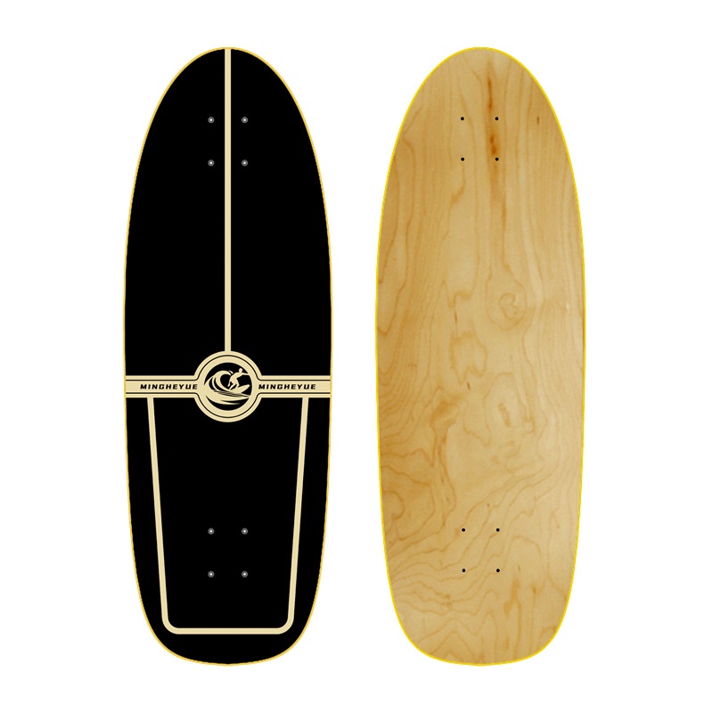 30 Inch Surf Skate Deck 7-Tier Maple Board 76X26CM Land Surfskate ...