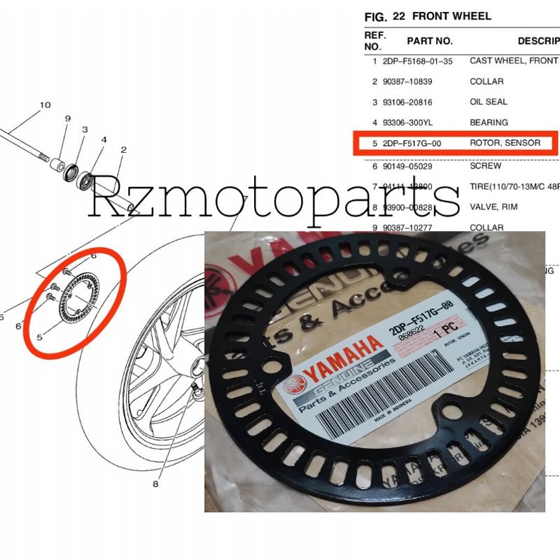 ROTOR SENSOR NMAX V1 V2 / AEROX V1V2 | Shopee Philippines