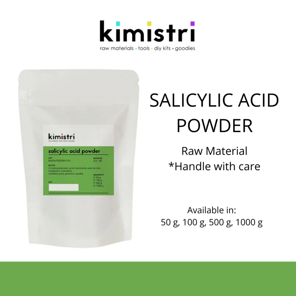 Salicylic Acid Powder BHA Raw Material | Skincare, Acne Treatment ...
