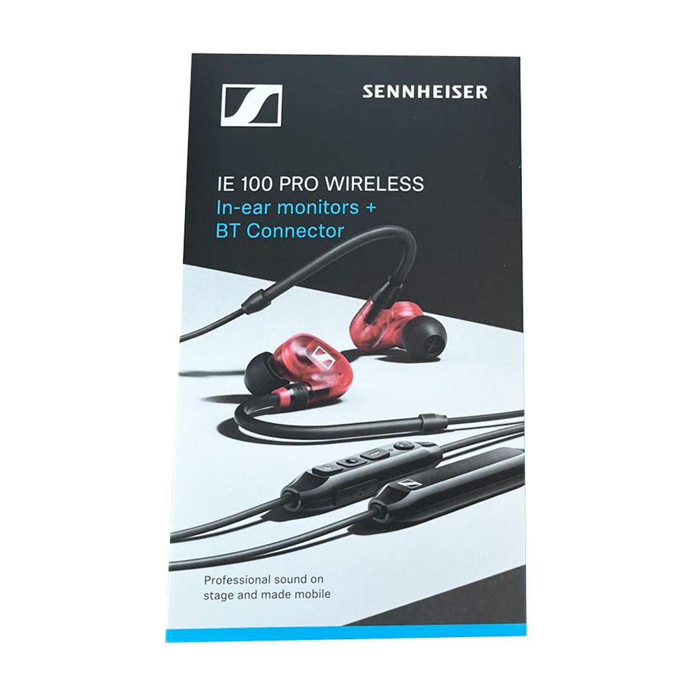 Sennheiser IE 100 PRO Wireless Headphones (Red) - In-Ear Monitors + BT ...