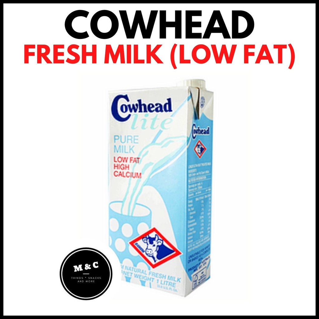 COWHEAD FRESH MILK | PURE MILK | MILK SHAKE 1 LITER | Shopee Philippines