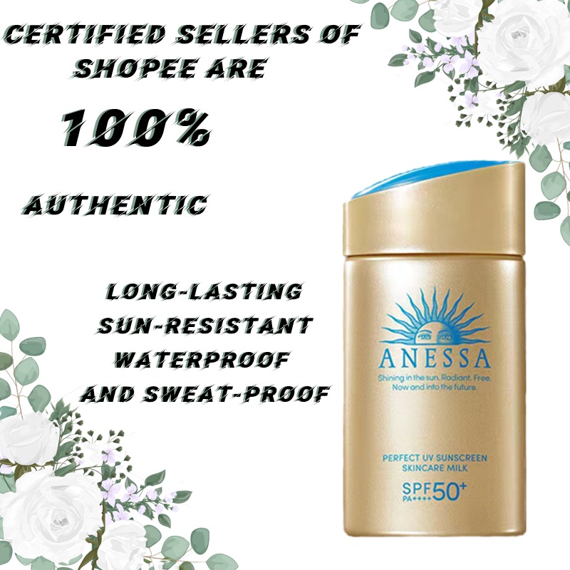 ANESSA Sunscreen Perfect UV Skincare Milk Sunscreen SPF50+ /PA ...