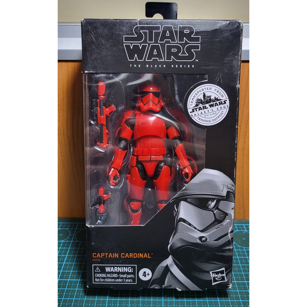 Star Wars TBS 6" Captain Cardinal (SW The Black Series The Force ...