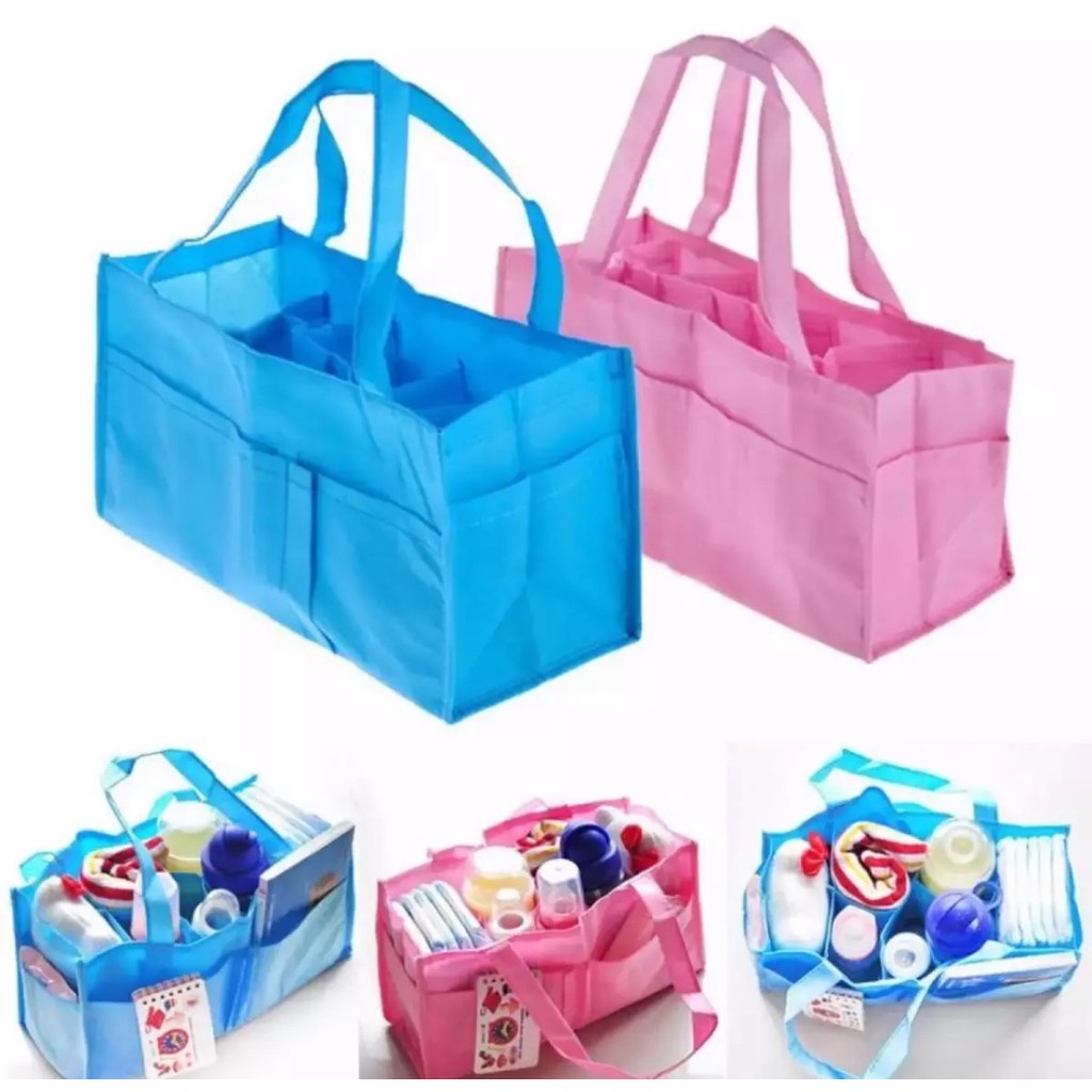 Baby Diaper Nappy Bag Milk Bottle Storage Organizer Mother Mummy ...