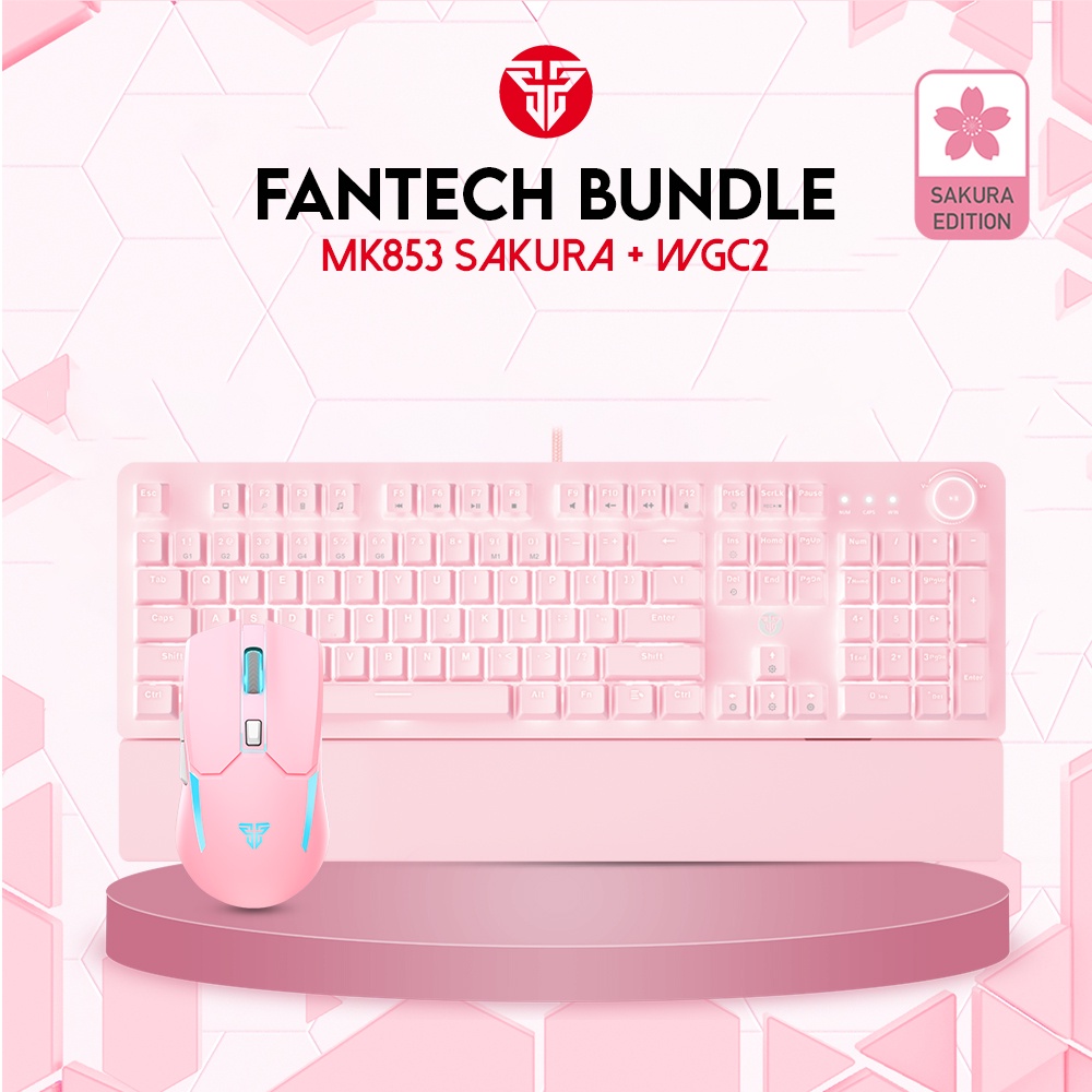 Fantech 2IN1 Maxpower MK853 Mechanical Gaming Keyboard with Venom II ...