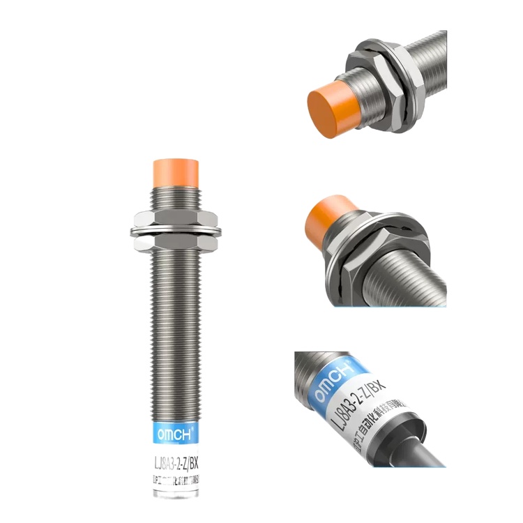 Hugong proximity switch LJ8A3-2-Z BX DC three-wire NPN often open M8 inductive sensor 6V24V36V ...