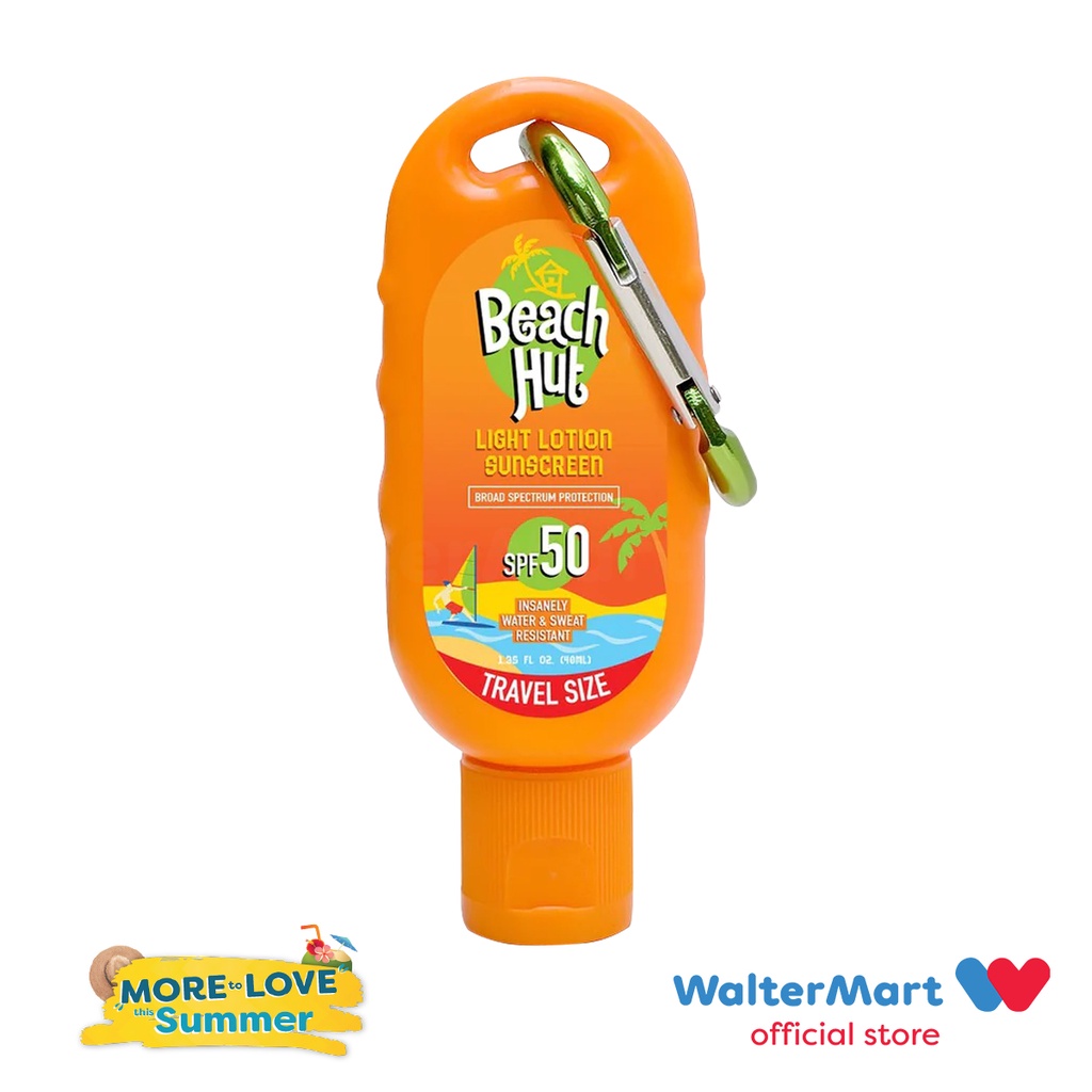 BEACH HUT Sunscreen Lotion SPF50 40ML | Shopee Philippines