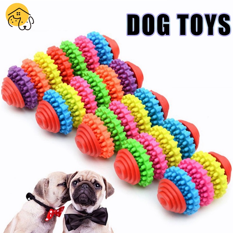 Dog toys Dog Protection TPR Gear Molar Tooth Cleaning dog Toy | Shopee ...