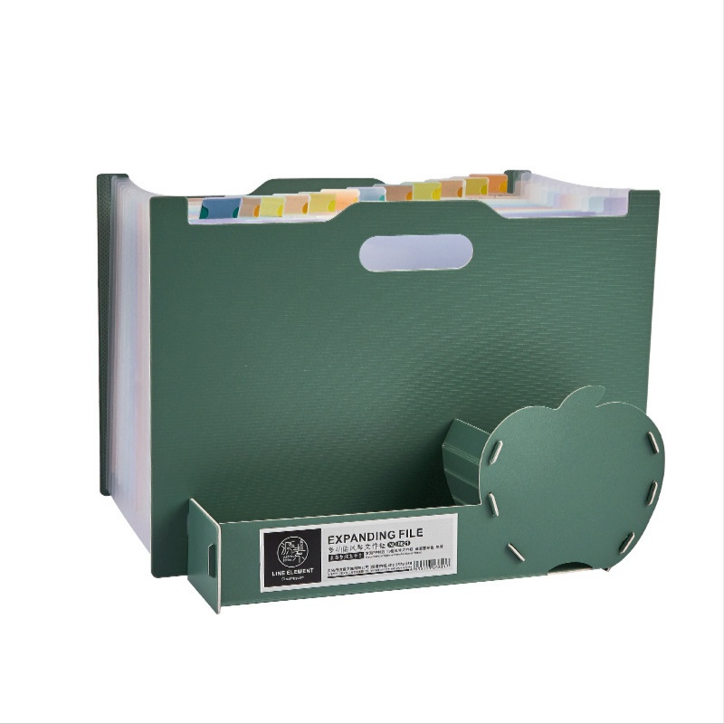 A4 Stand Expanding File Folder Document File Folder Organizer with ...