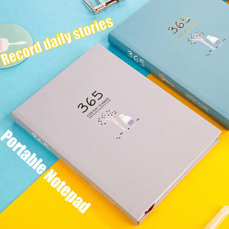 Portable Notebook Cute Illustration Notebook Ins Style Student Notebook ...