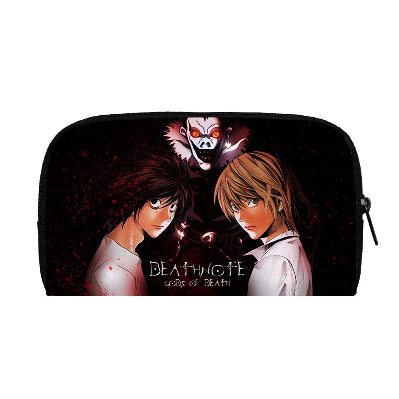 S8BH Anime Death Note Wallet Women Purses Light Yagami L Clutch Bag ...