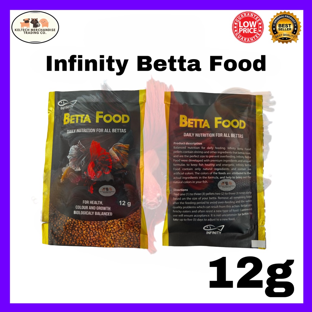 Infinity Betta Food Pellet For Daily Nutrition Of All Kinds of Bettas ...