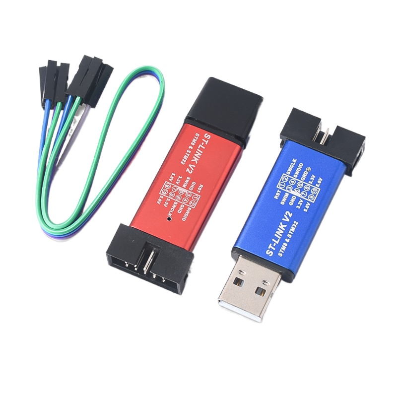 St Link V2 Stm8stm32 Emulator Programmer Stlink Downloader Line Burner 9336