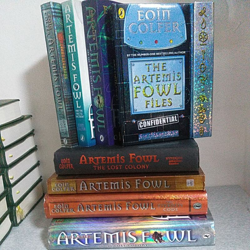 Artemis Fowl books series by Eoin Colfer Fantasy / Children ...