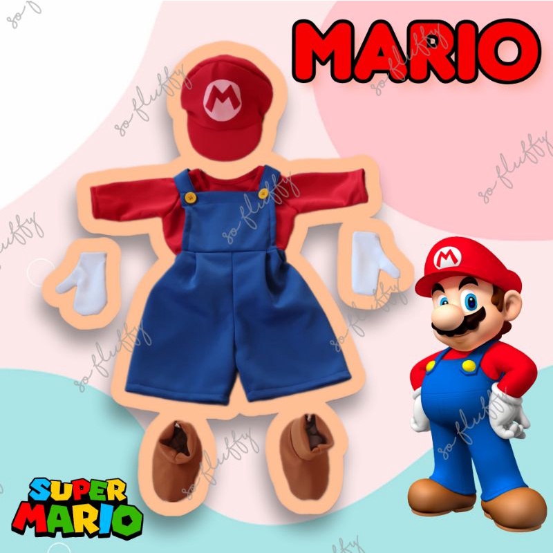 Mario Costume | For Kids | Shopee Philippines