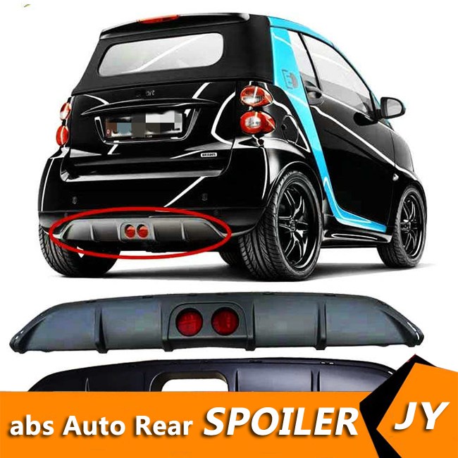 For Benz Smart fortwo Body kit spoiler 2009-2014 For Smart ABS Rear lip ...