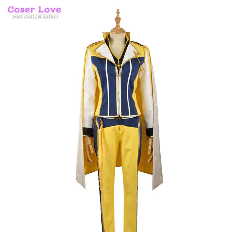 cmZs Ensemble Stars Sengoku Shinobu meteor yellow Cosplay Costume ...