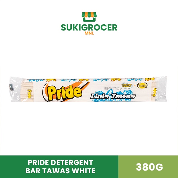 Pride Detergent Bar Tawas White 380g | Shopee Philippines