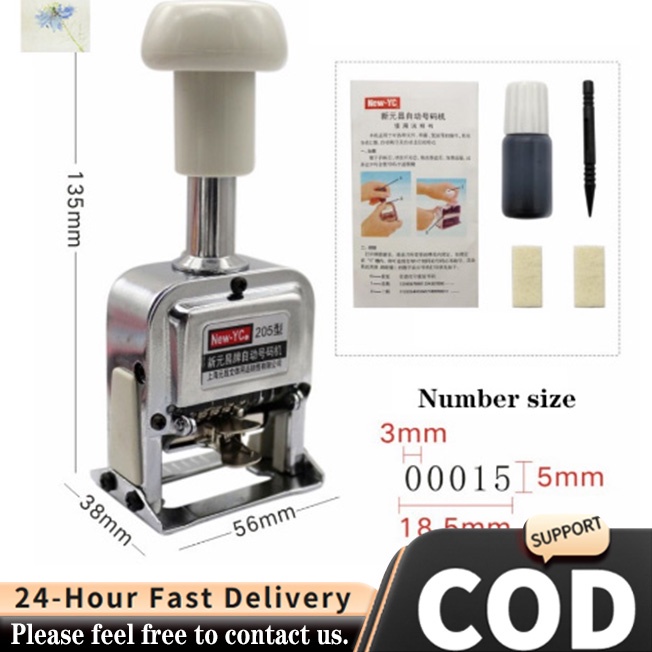 Numbering Machine stamp Self inking Automatic Numbering machine Digit ...