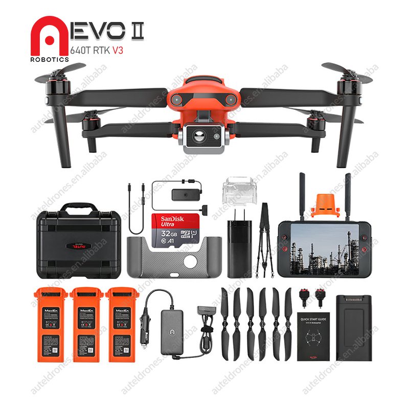 Autel Robotics EVO II Pro RTK V3 Hand Control Thermal Imaging Folding ...