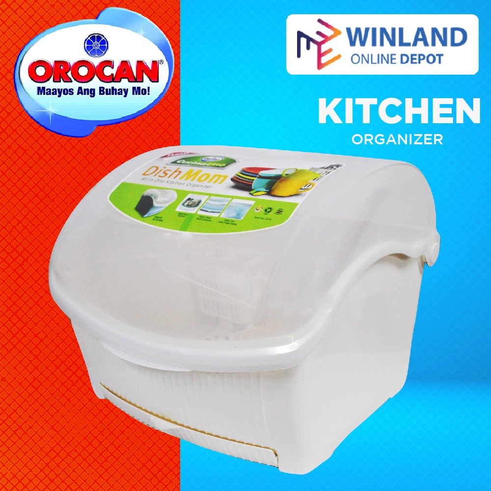 Orocan by Winland Cucino Uno Dish Mom All in one Kitchen Organizer ...